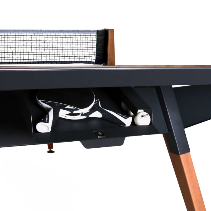 La table de ping pong pour votre terrasse | La Sélection d'André Couleur de la structure Noir ...